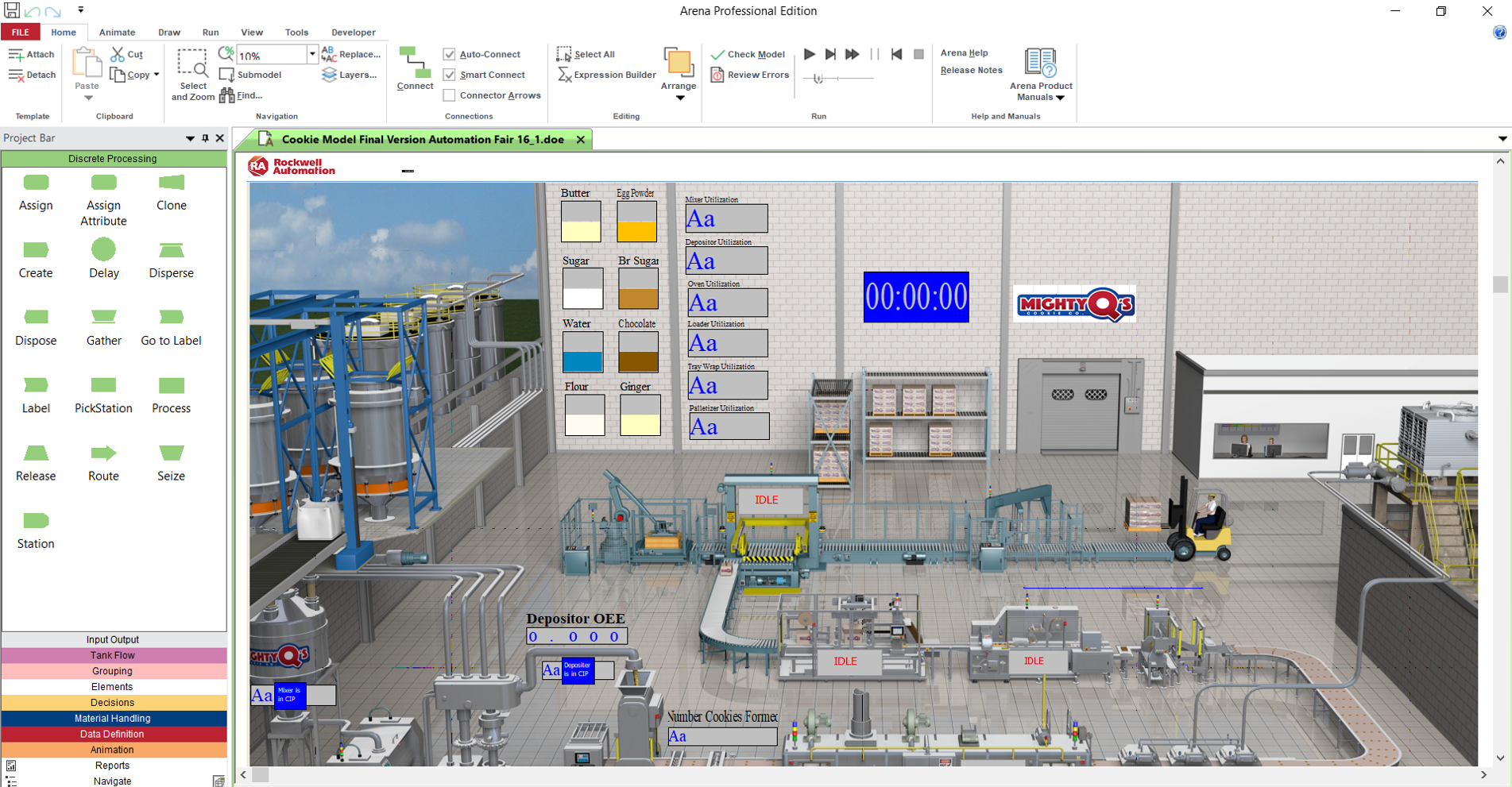 Arena Simülasyon Yazılımı - AB Software